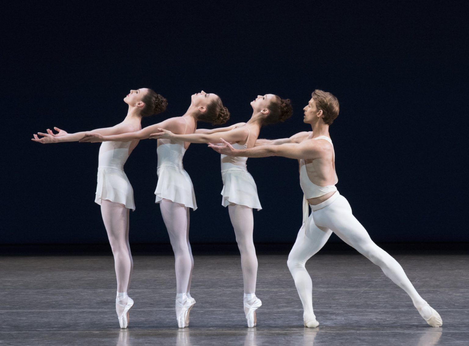 New York City Ballet online Apollon e Ballo della Regina di Balanchine