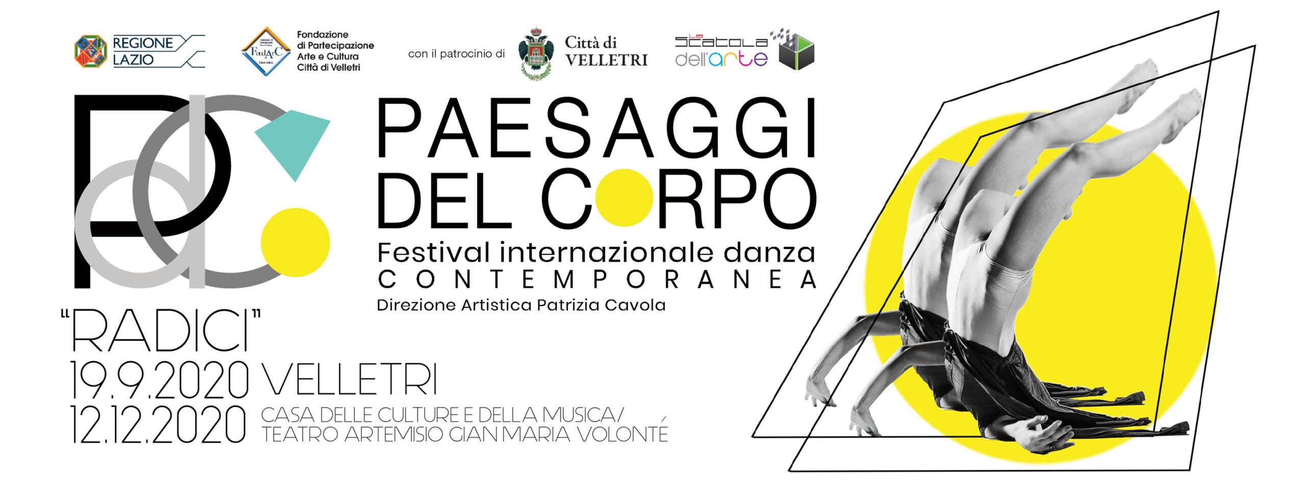 Paesaggi del Corpo Festival internazionale di danza contemporanea 2020